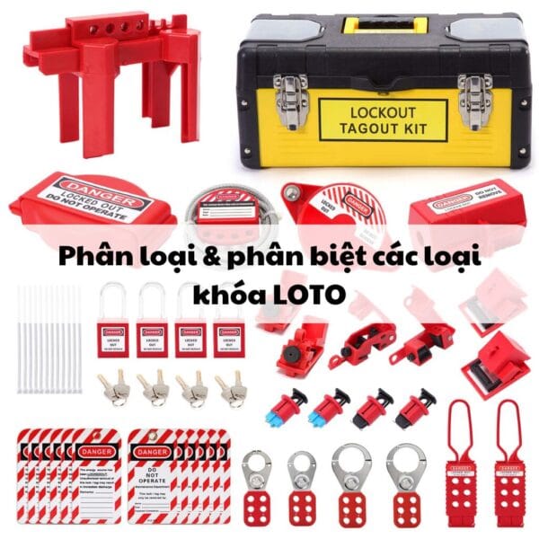 Phân loại khóa LOTO | Tất cả các dòng khóa an toàn LOTO